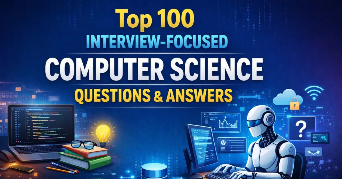 CS & IT Interview Questions For Entry-Level Jobs (2026 Updated)